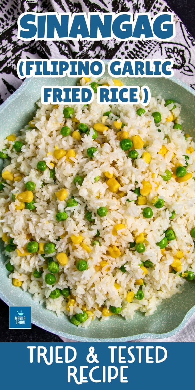 Easy Filipino Garlic Fried Rice (Sinangag) - Manila Spoon