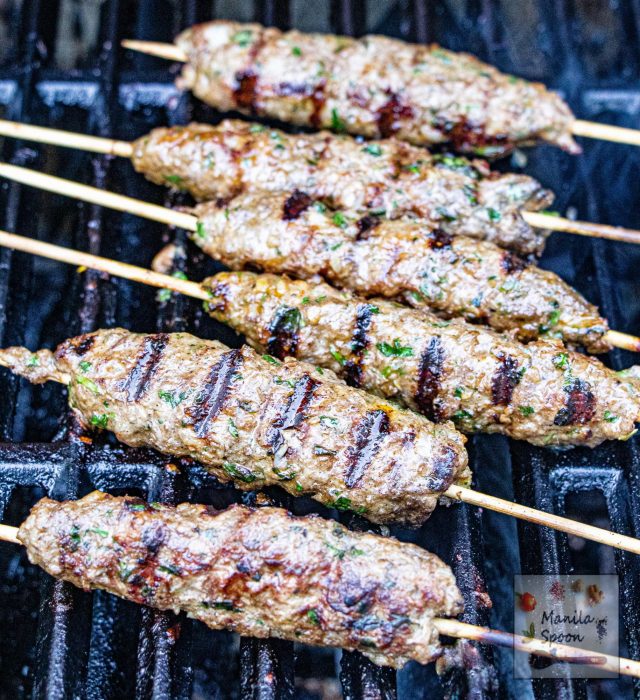 Delicious Beef Kafta (Lebanese Grilled Beef Kebabs) - Manila Spoon