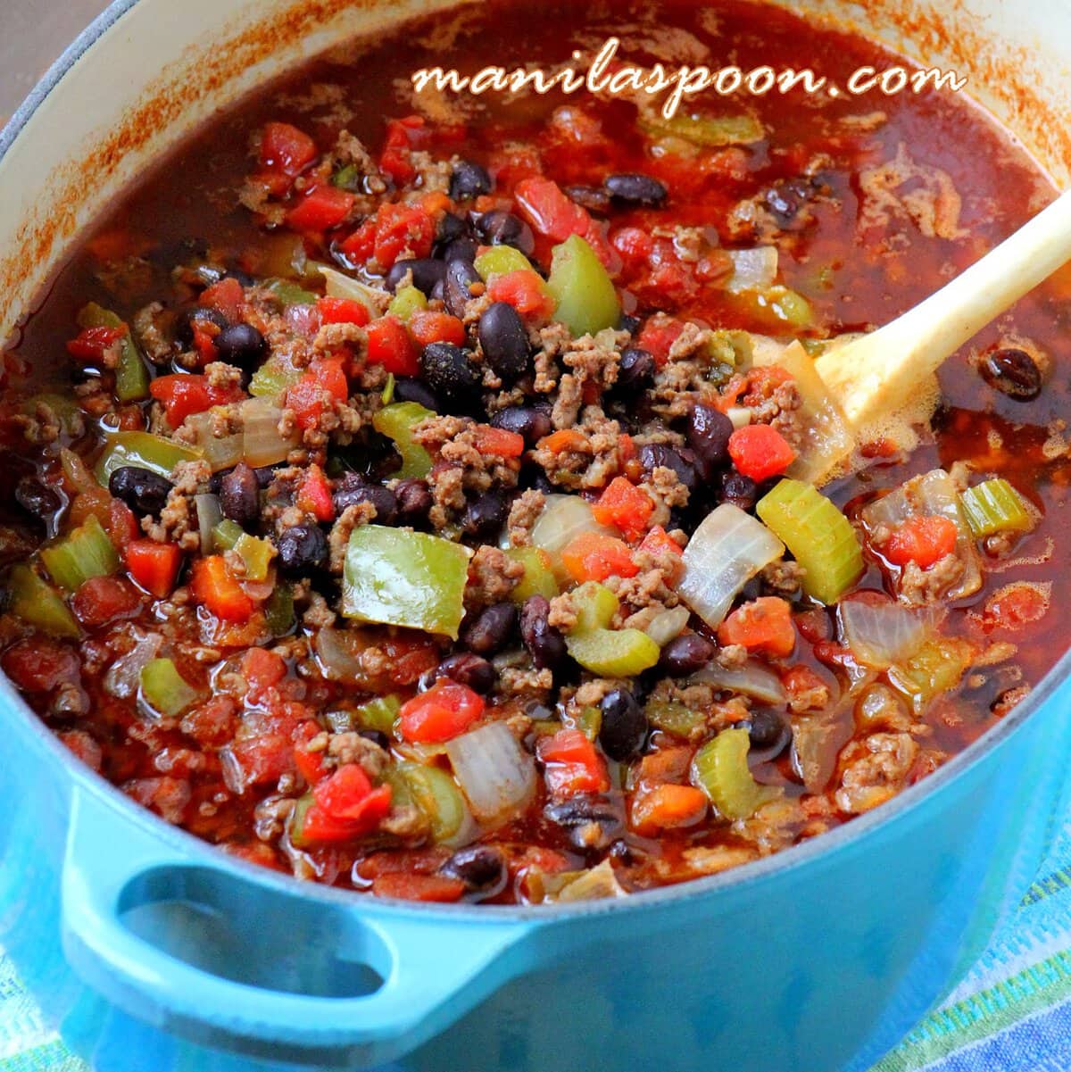 Delectable Chocolate Chili - Manila Spoon