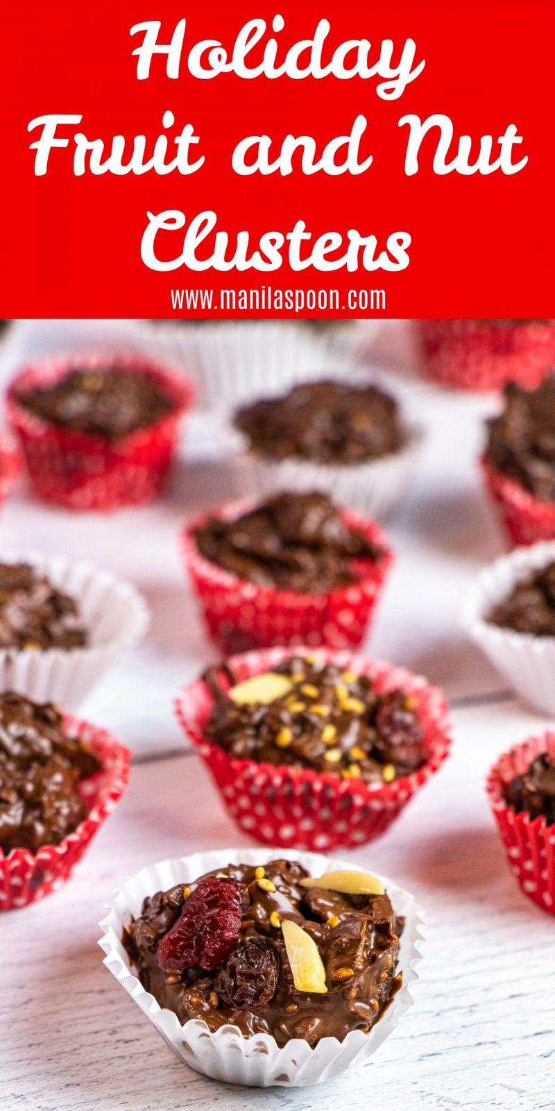 Holiday Fruit and Nut Clusters - Manila Spoon