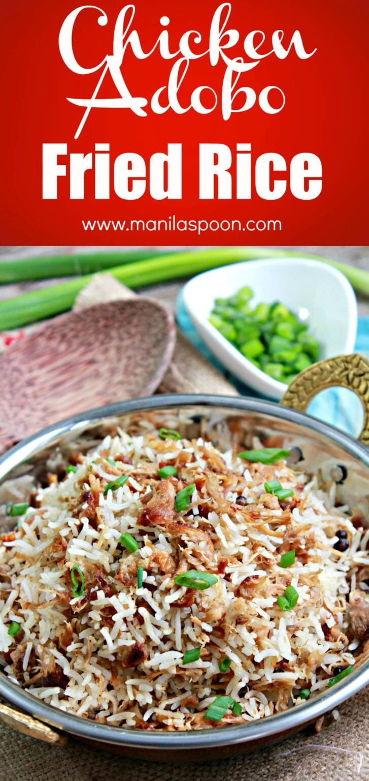 Adobo Fried Rice - Manila Spoon