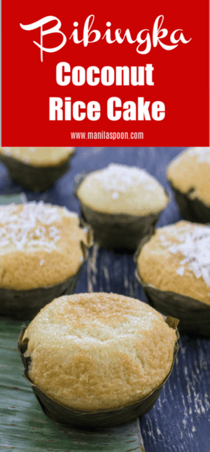 Bibingka (Coconut Rice Cake) - Manila Spoon