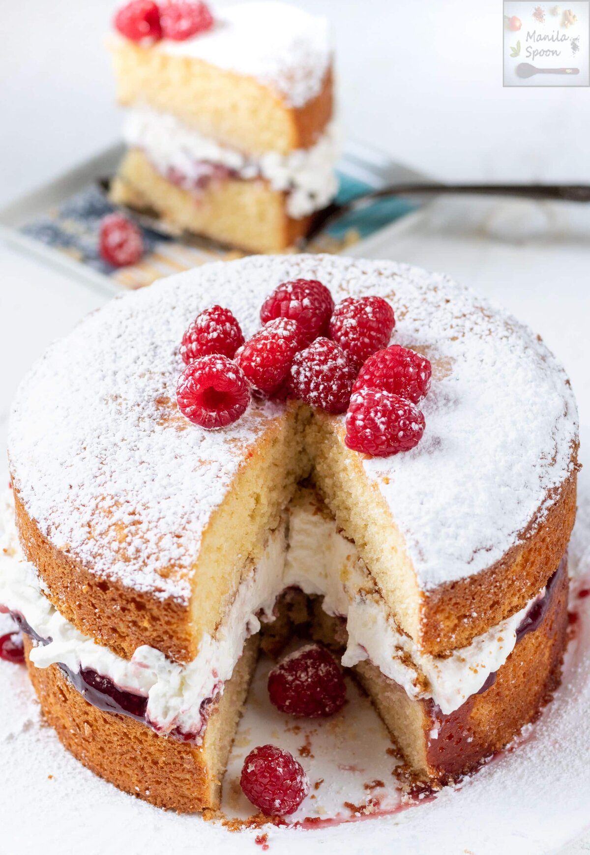 Victoria Sandwich Sponge Cake - Manila Spoon