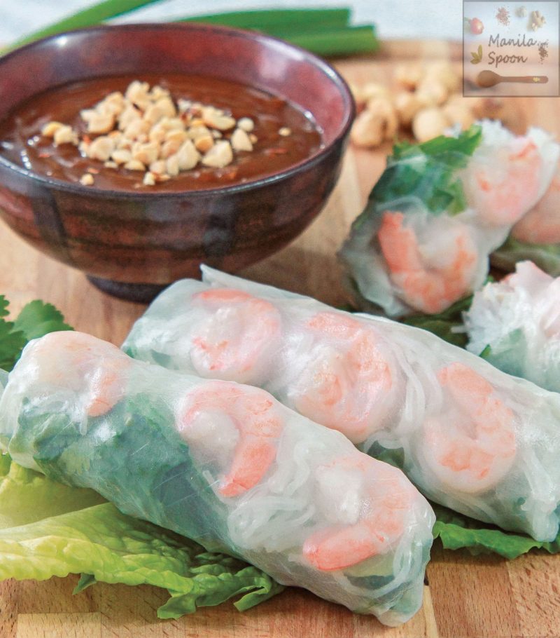Goi Cuon (Vietnamese Fresh Spring Rolls) - Manila Spoon