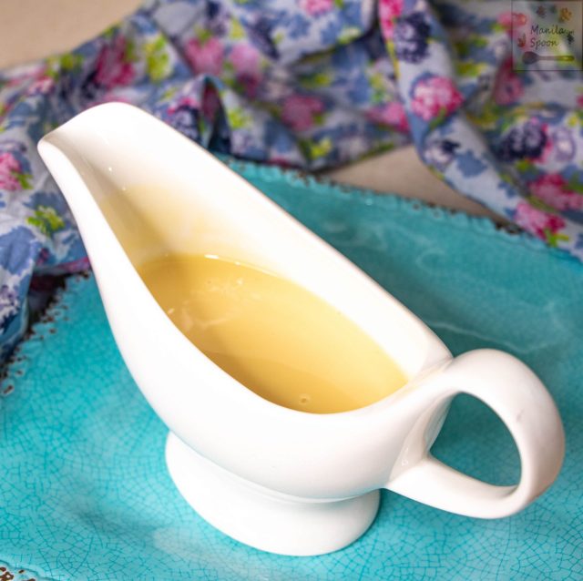 How to make Yummy Vanilla Custard Sauce (Creme Anglaise) - Manila Spoon