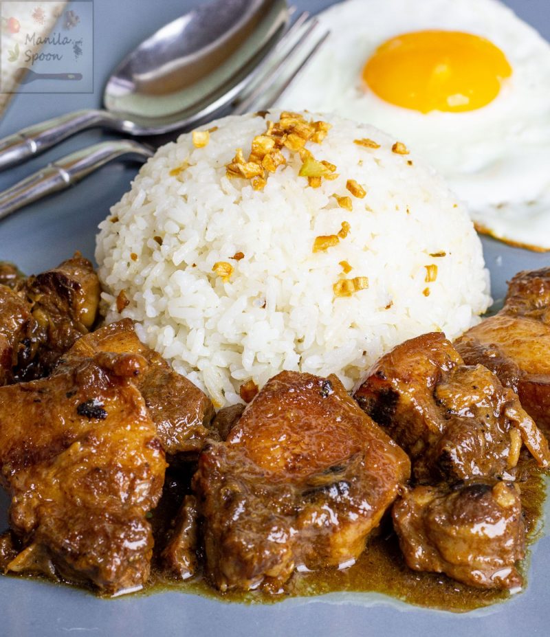 AdSiLog (Adobo, Sinangag at Itlog) - Manila Spoon