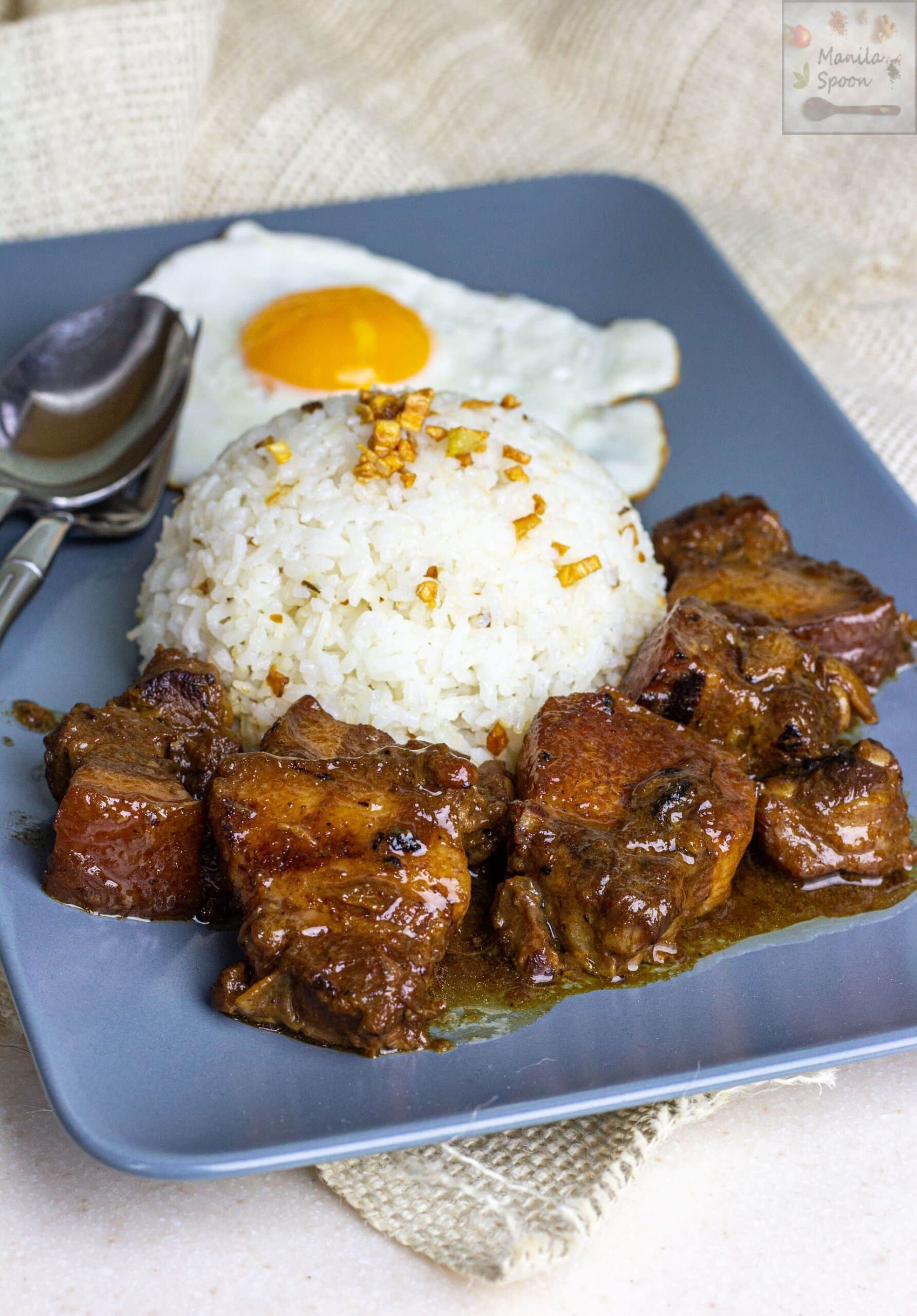 AdSiLog (Adobo, Sinangag at Itlog) - Manila Spoon