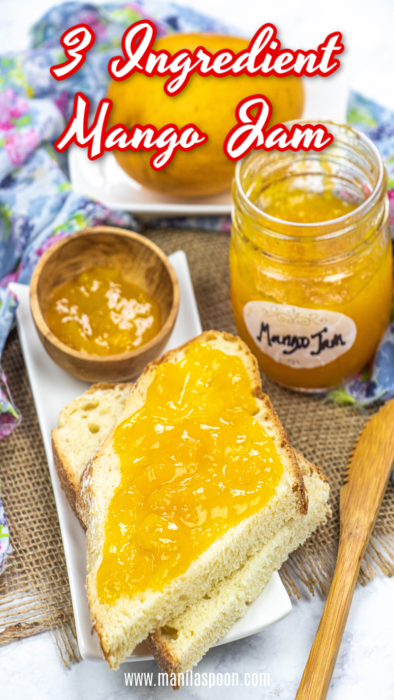 3-Ingredient Mango Jam - Manila Spoon