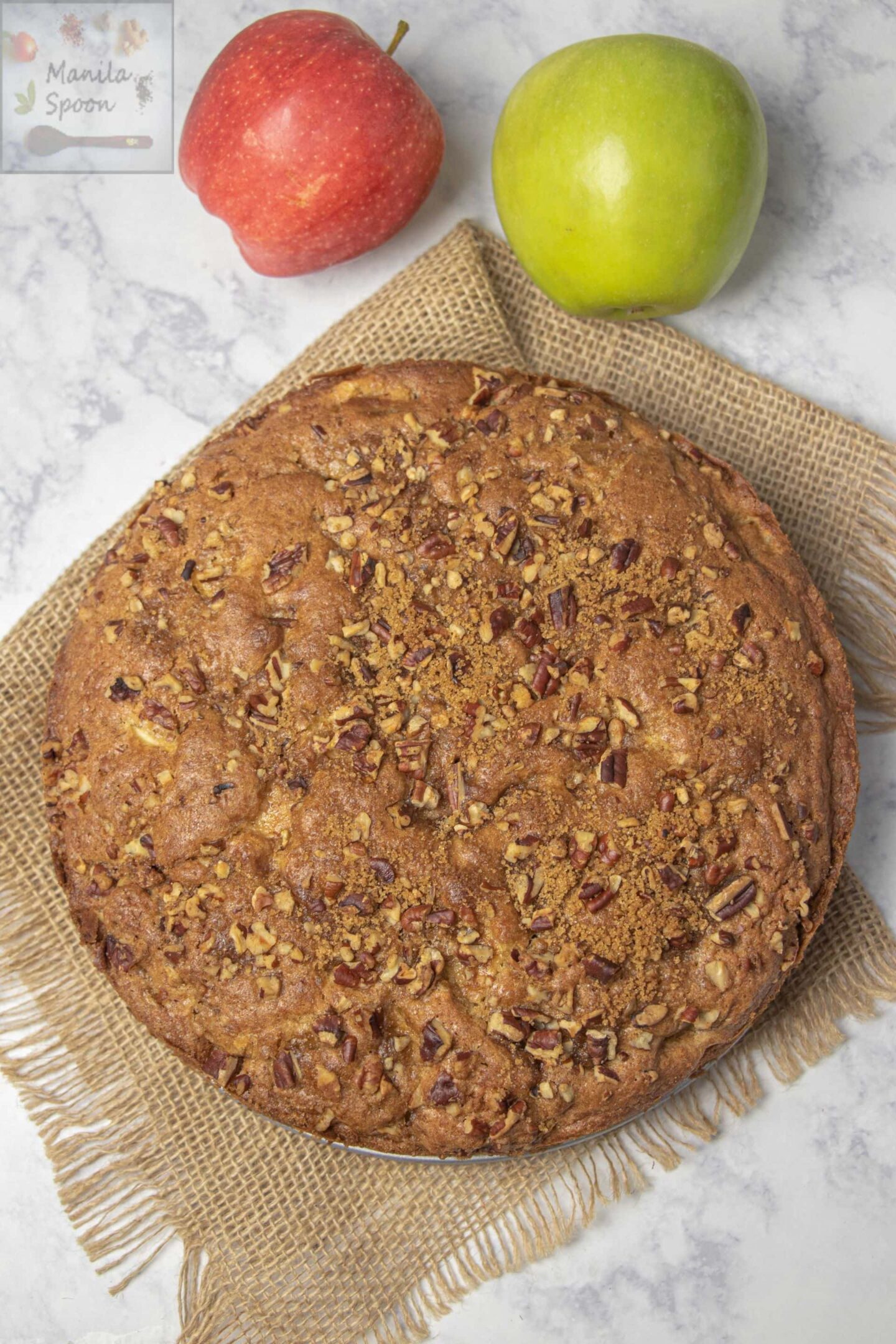 Classic German Apple Streusel Cake - Manila Spoon