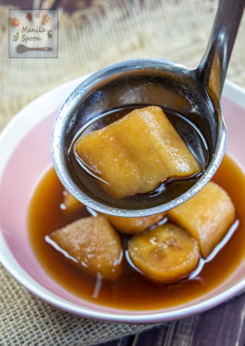 Bananas Cooked in Sweet Syrup (Minatamis na Saging or Sinulbot ...