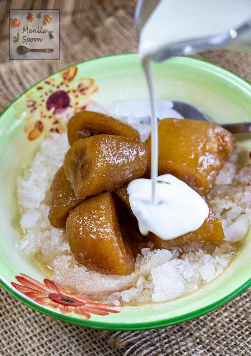 Bananas Cooked in Sweet Syrup (Minatamis na Saging or Sinulbot ...
