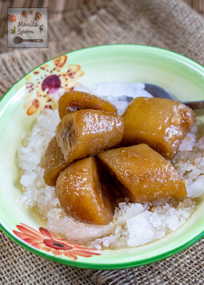 Bananas Cooked in Sweet Syrup (Minatamis na Saging or Sinulbot ...