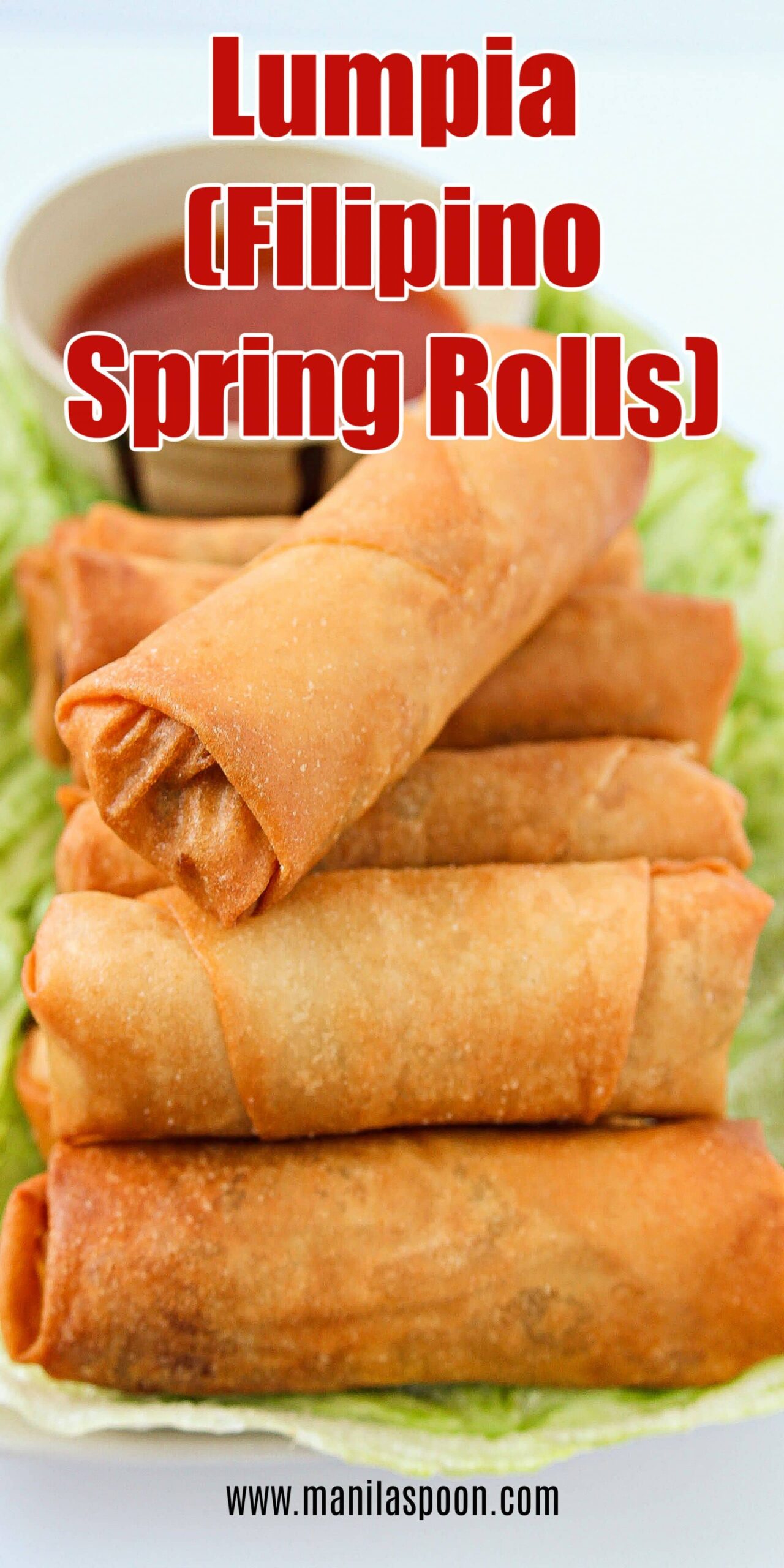 Lumpia (Filipino Vegetarian Spring Rolls) - Manila Spoon