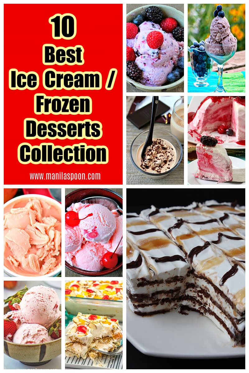 10 Best Ice Cream or Frozen Desserts Collection - Manila Spoon