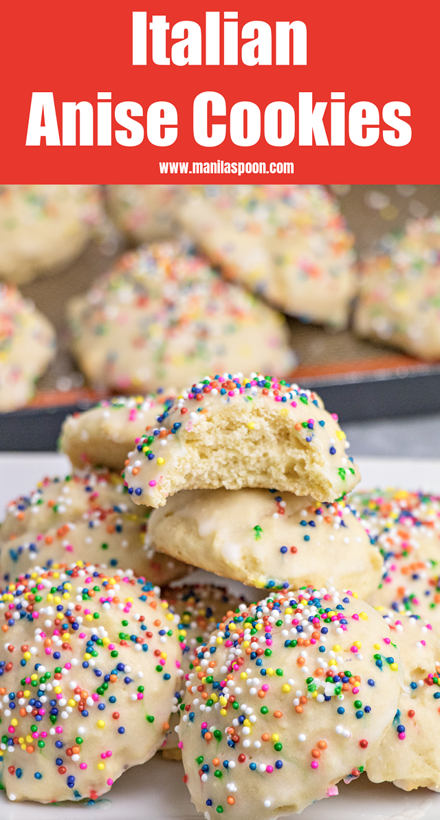 Italian Anise Cookies - Manila Spoon
