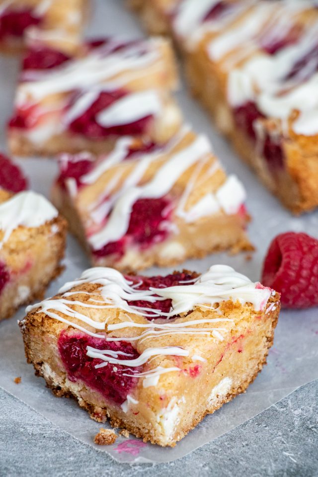 White Chocolate Raspberry Bars - Manila Spoon