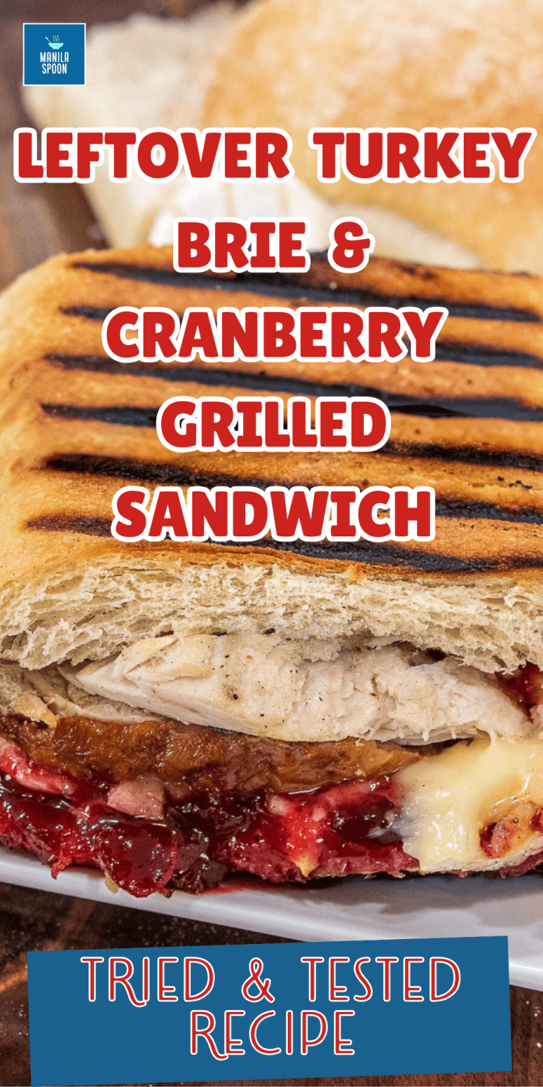 Turkey, Brie & Cranberry Grilled Sandwich (Thanksgiving Sandwich ...