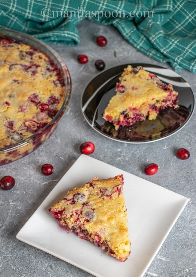 Easy Nantucket Cranberry Pie - Manila Spoon