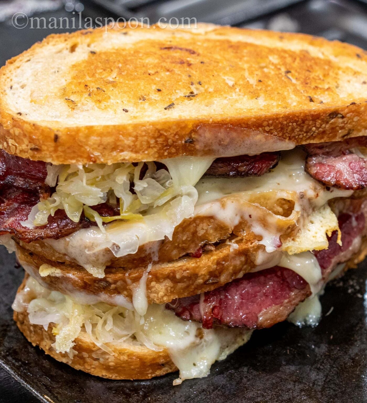 How to Make a classic Reuben sandwich - Manila Spoon