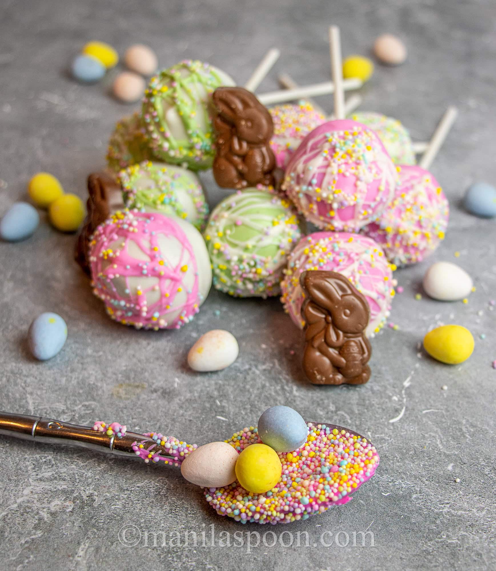 How to Make Easter Cake Pops - Manila Spoon
