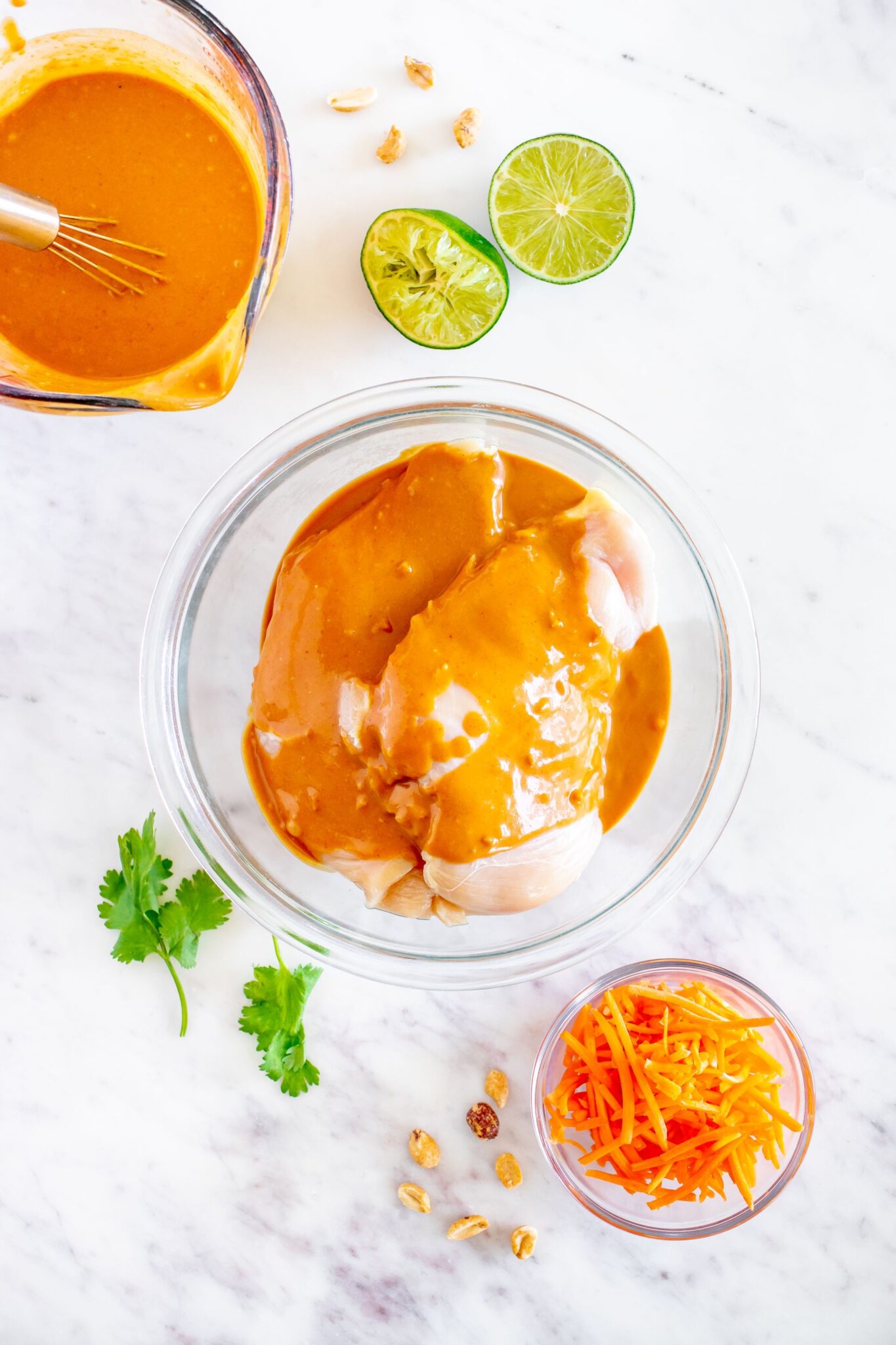 Spring Roll Grilled Chicken Salad - Manila Spoon