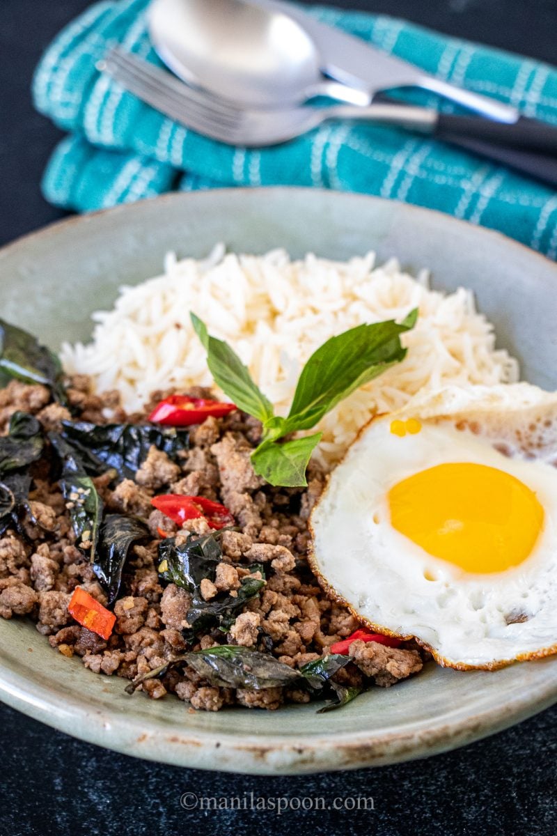 Thai Basil Beef Stir-Fry (Pad Krapow) - Manila Spoon