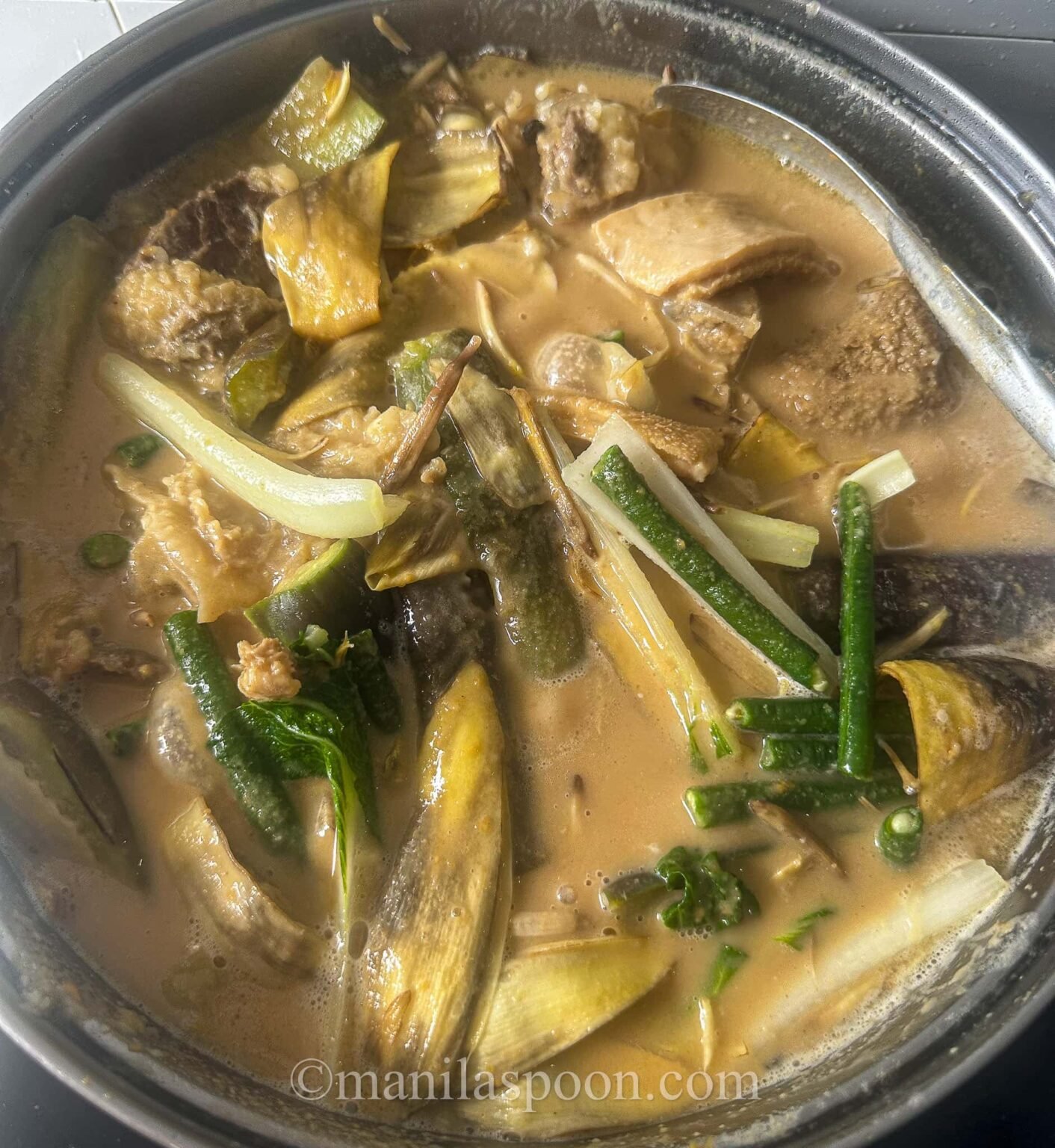 How to Cook the Best Kare-Kare (Filipino Beef Oxtail Stew in Savory Peanut Sauce) - Manila Spoon