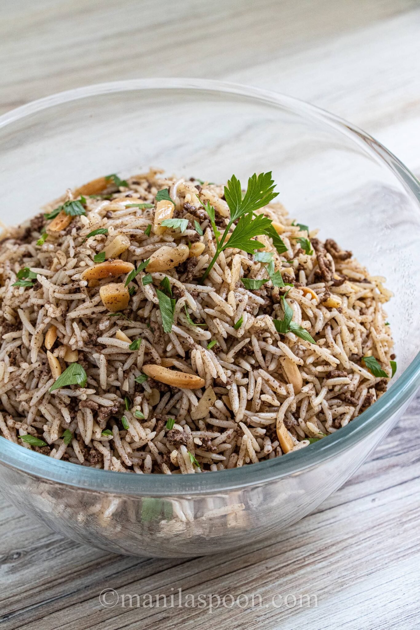 Lebanese-style Rice Pilaf (Hashweh) - Manila Spoon
