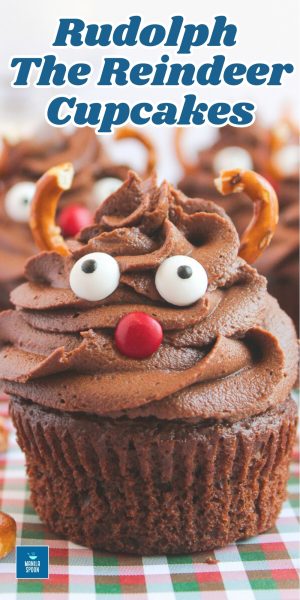 Rudolph The Reindeer Cupcakes - Manila Spoon