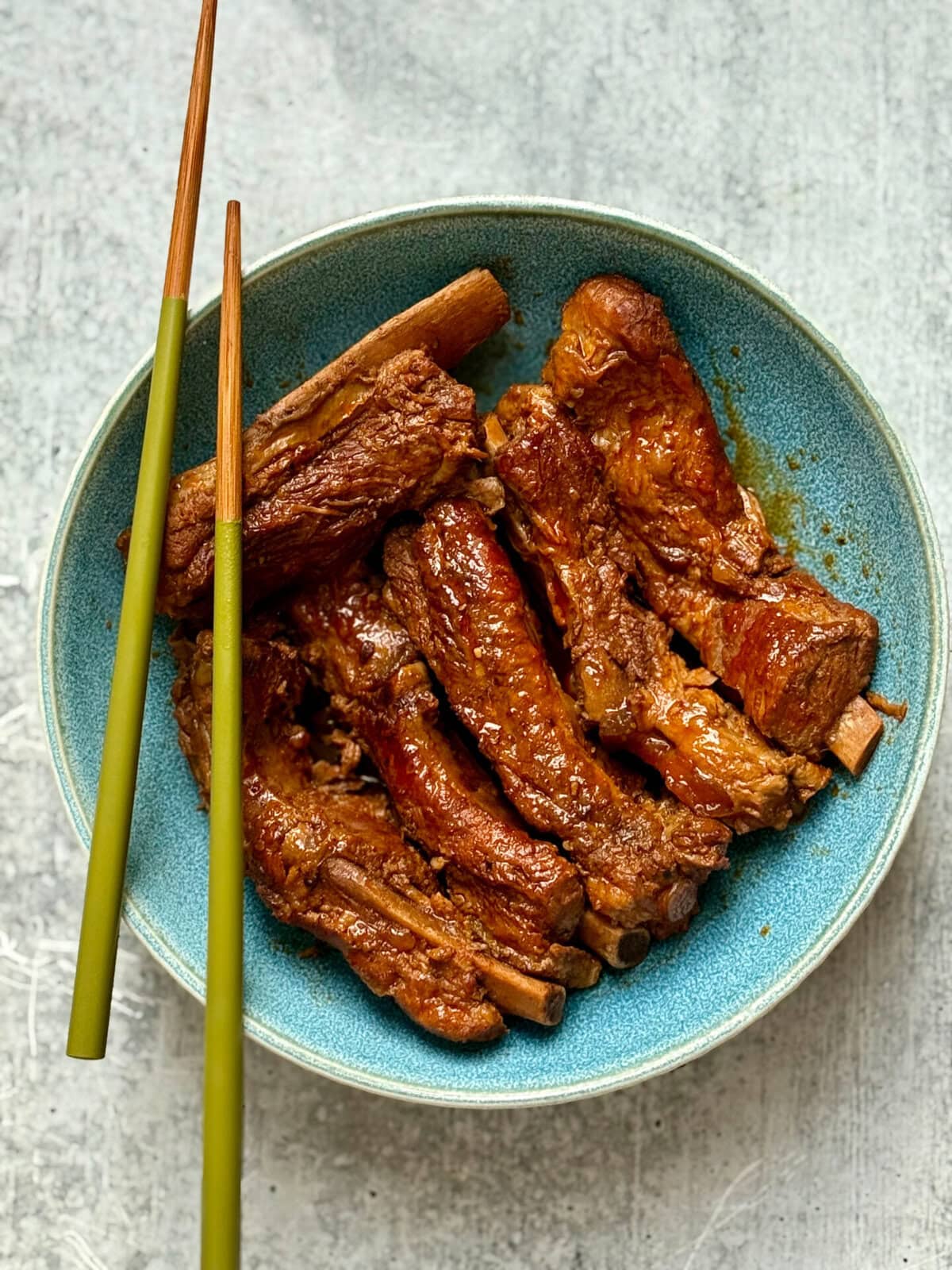 Korean Slow Cooker Pork Ribs (Maeun Dwaeji Galbijjim) - Manila Spoon